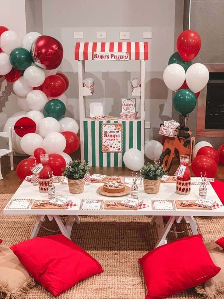 PIZZA PARTYTJIE IDEES / PARTY IDEAS – MoederLiefde