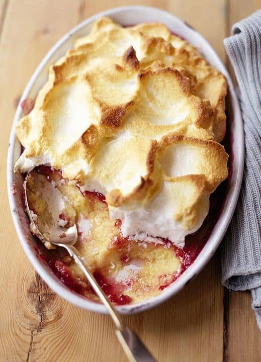 CUSTARD JAM MERINGUE PUDDING – MoederLiefde